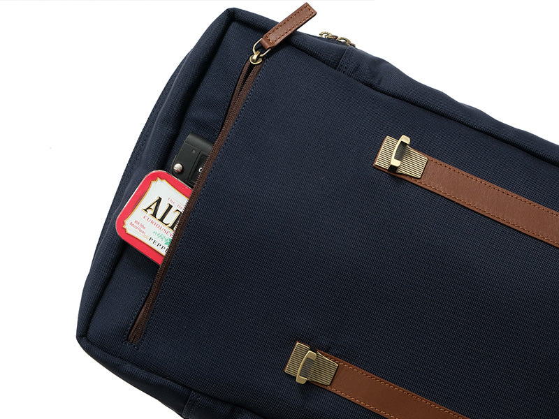 Transit 4.0 Backpack - Oxford Blue Cordura and Genuine Leather - 15L ...