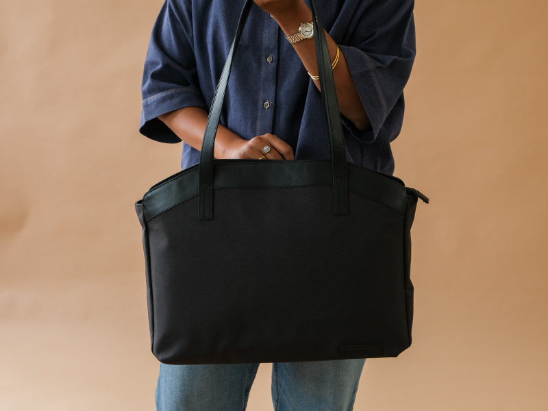 Merissa Work Bag 2.0 - Charcoal – The Postbox